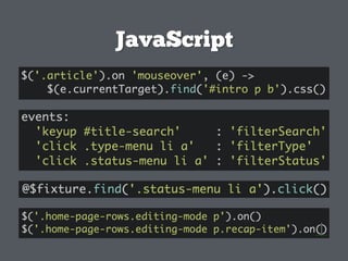 Decoupling the Front-end with Modular CSS | PPT