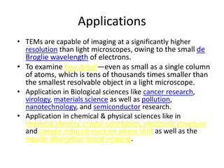 Powerpoint presentation on electron microscopy | PPTX