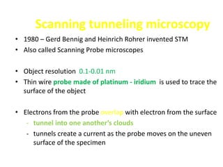 Powerpoint presentation on electron microscopy | PPTX