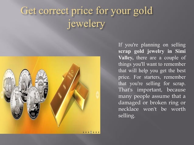 Know How-Selling Gold | PPT