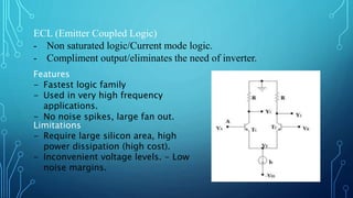 Evolution of digital logic family | PPTX