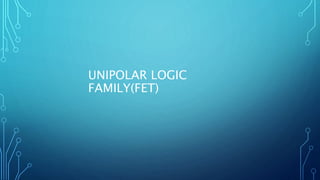 Evolution of digital logic family | PPTX