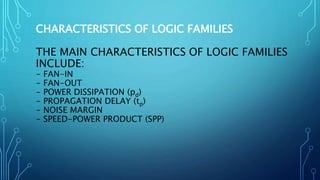 Evolution of digital logic family | PPTX