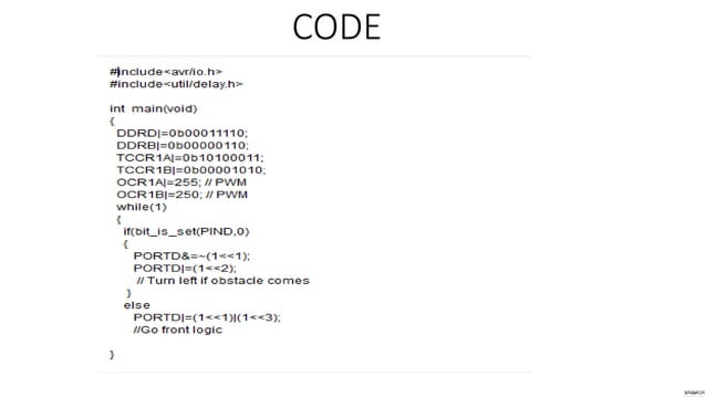 Real Time Obstacle Avoidance Algorithm For Mobile Robots Ppt