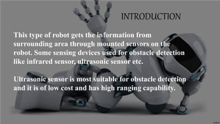 Real-time Obstacle Avoidance Algorithm for Mobile Robots | PPT