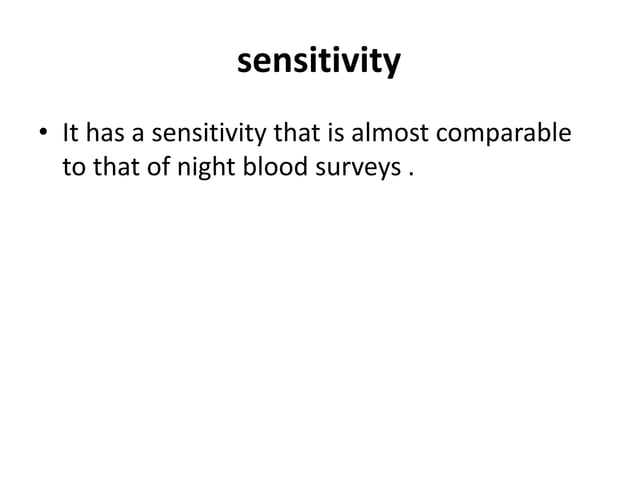 Dec provocation test (lymphatic filiarisis) | PPTX
