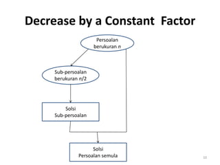 Decrease and Conquer in analysis of algorithms.pptx