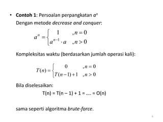Decrease and Conquer in analysis of algorithms.pptx
