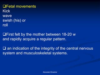 Decreased foetal movements | PDF