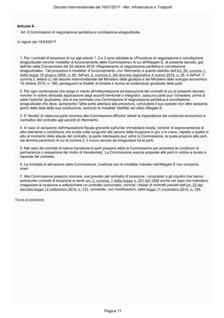 Decreto interministeriale del 16-01-2017 | PDF | Real Estate Renting ...