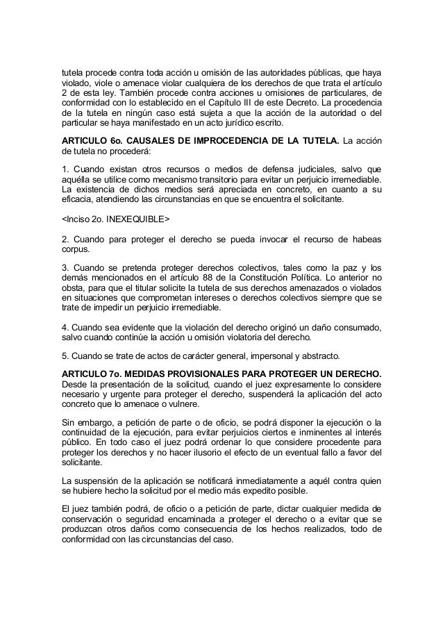 decreto-2591-de-1991