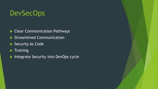 Infrastructure Saturday - Level Up to DevSecOps | PPTX | Web Development | Internet