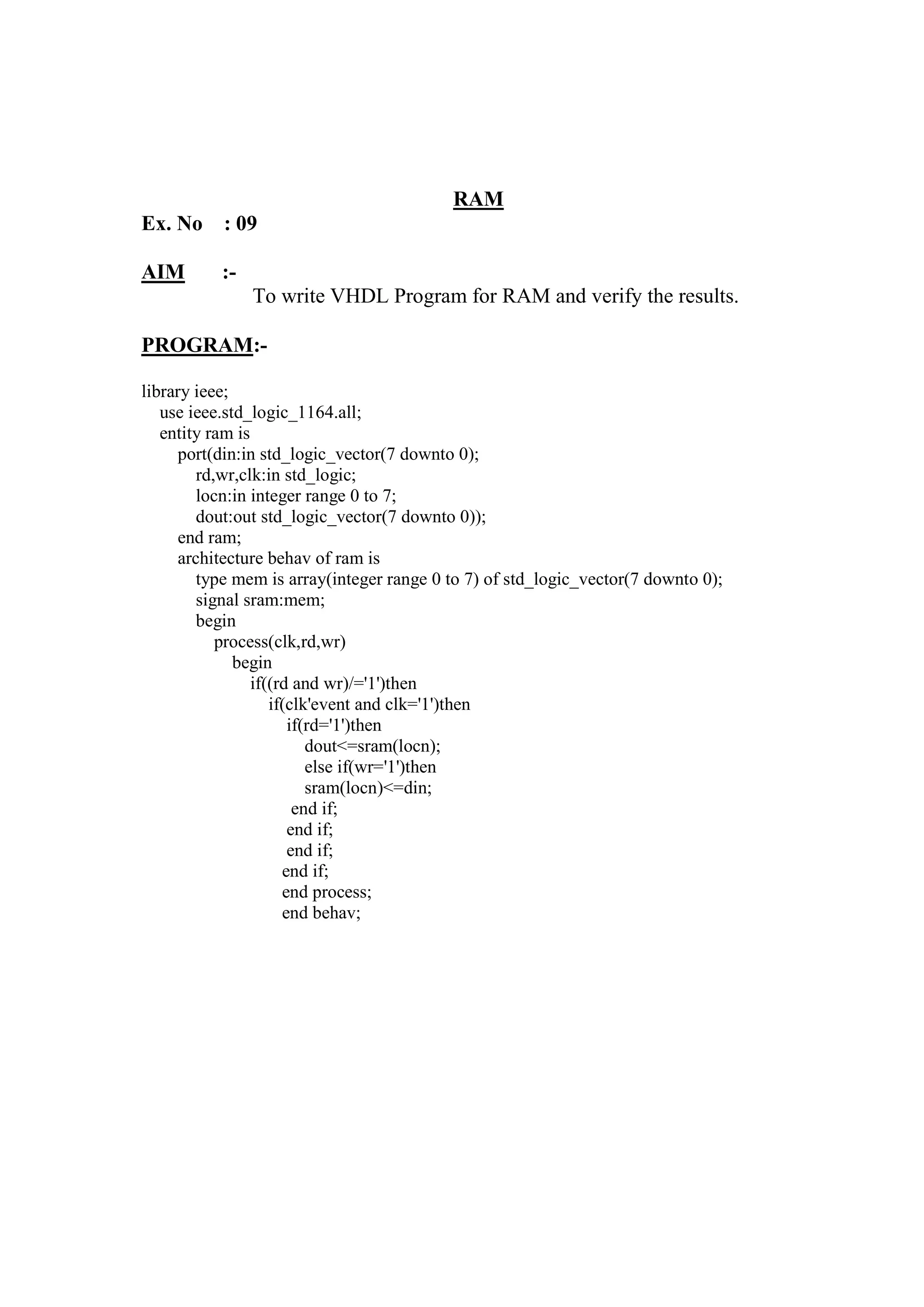 Digital system design lab manual | PDF