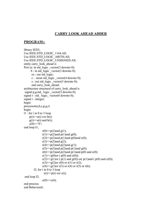 Digital system design lab manual | PDF | Programming Languages | Computing
