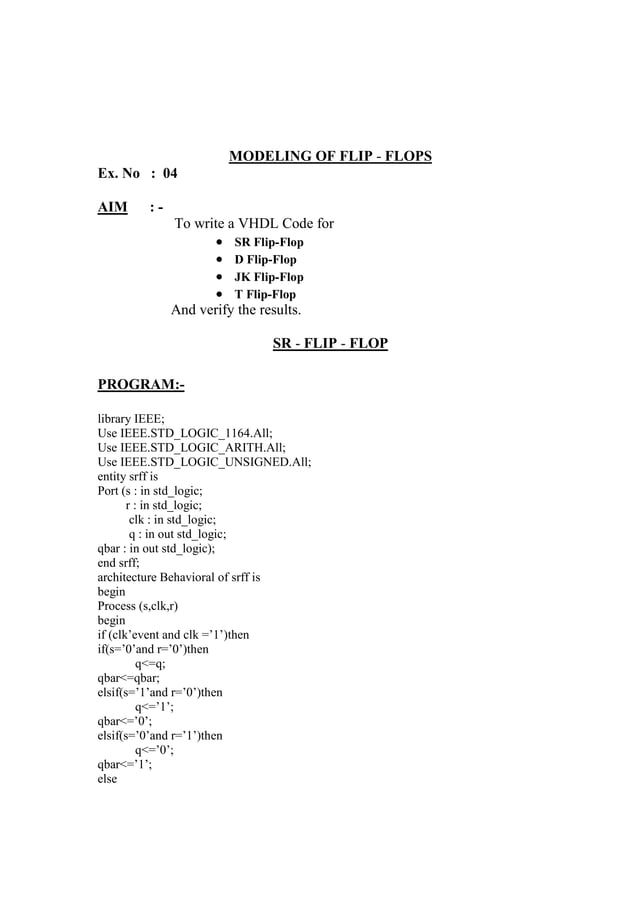 Digital System Design Lab Manual Pdf 