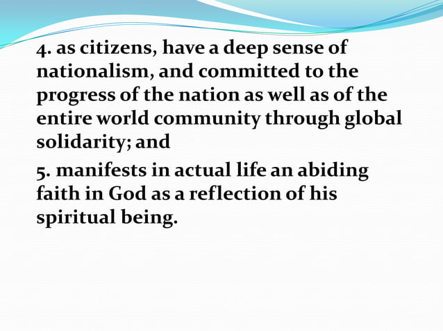 Decs values framework | PPTX | Education