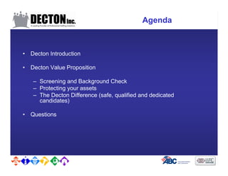 Decton Presentation | PPT