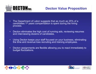 Decton Presentation | PPT