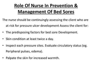Decubetic ulcer (bed sores) | PPTX | Skin and Dermatology | Diseases and Conditions