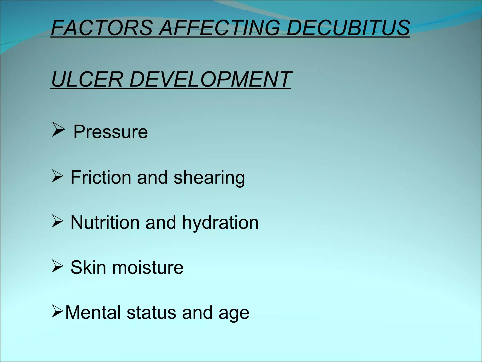 Decubitus ulcers in neurosurgery | PPT