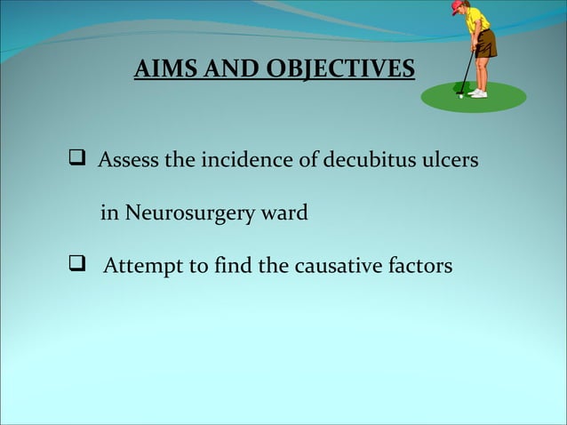 Decubitus ulcers in neurosurgery | PPT