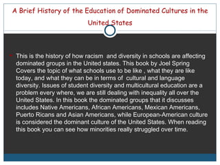 Deculturalization in education | PPT