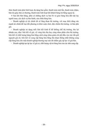 bài giảng quản trị chiến lược | DOC