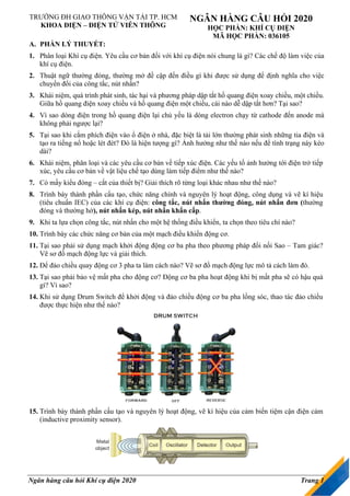 De cuong on tap khi cu dien 2020 | PDF