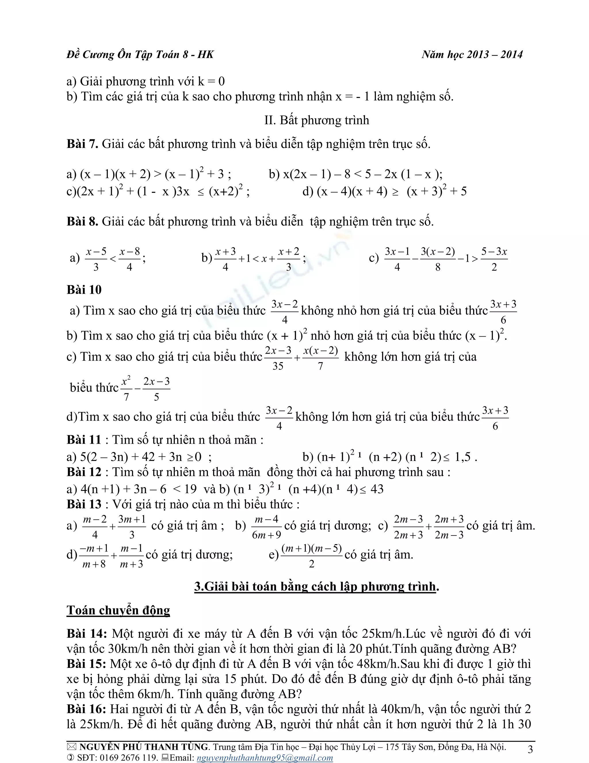 De cuong on_tap_toan_8_hk2_1657 | PDF