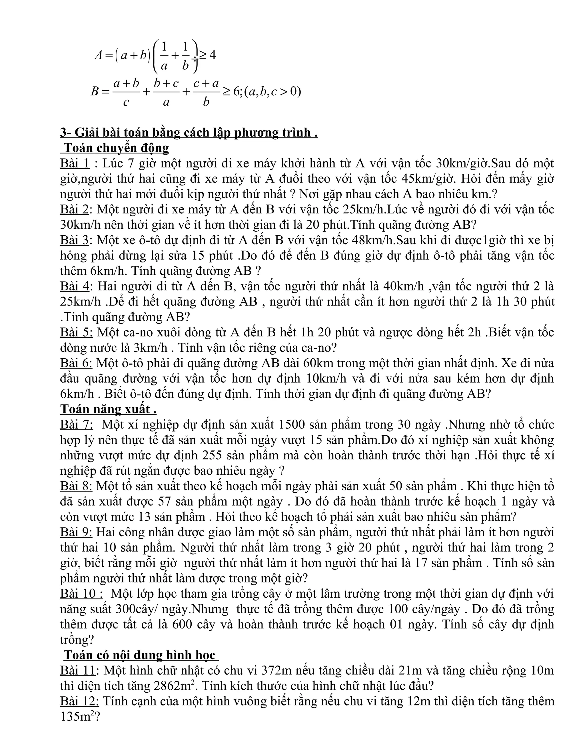 De cuong on tap toan 8 hoc ki 2 | PDF