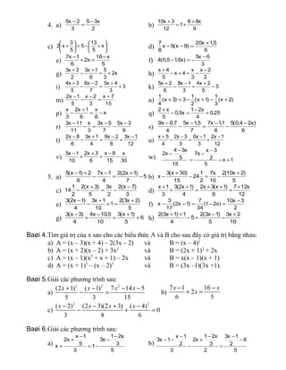 De cuong on tap toan 8 hoc ki 2 | PDF