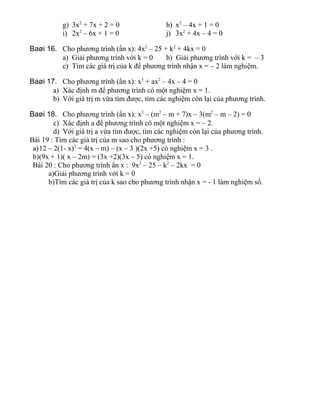 De cuong on tap toan 8 hoc ki 2 | PDF
