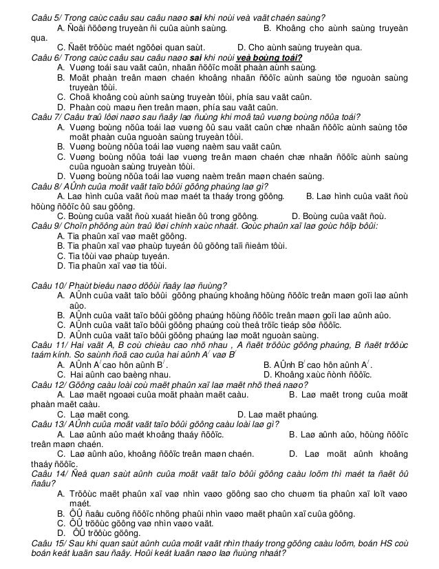 De cuong on tap vat li 7 ki 1 nh 20112012