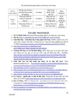 De cuong ppnckhmt nhom dh10 mt (wetland và nuoc thai viet thang) | PDF