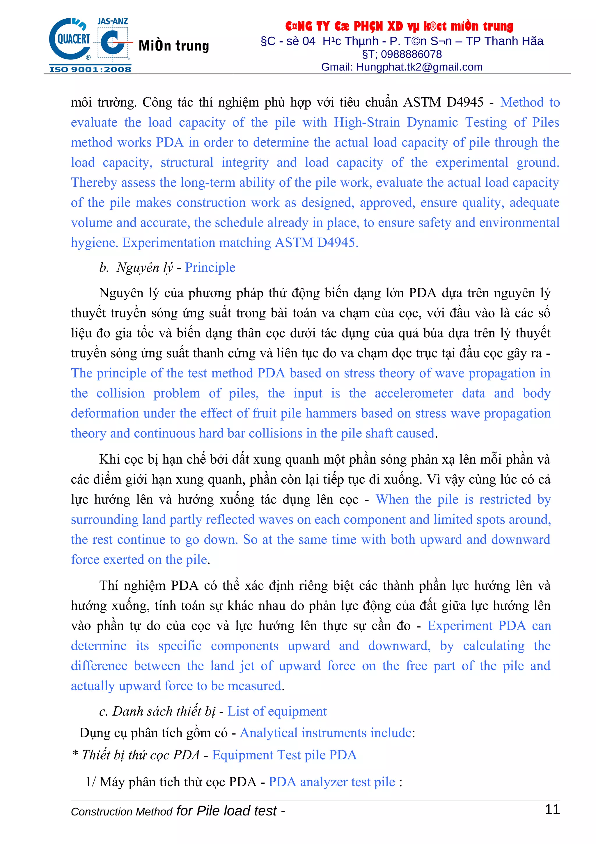 De cuong thi nghiem coc khoan nhoi | DOC