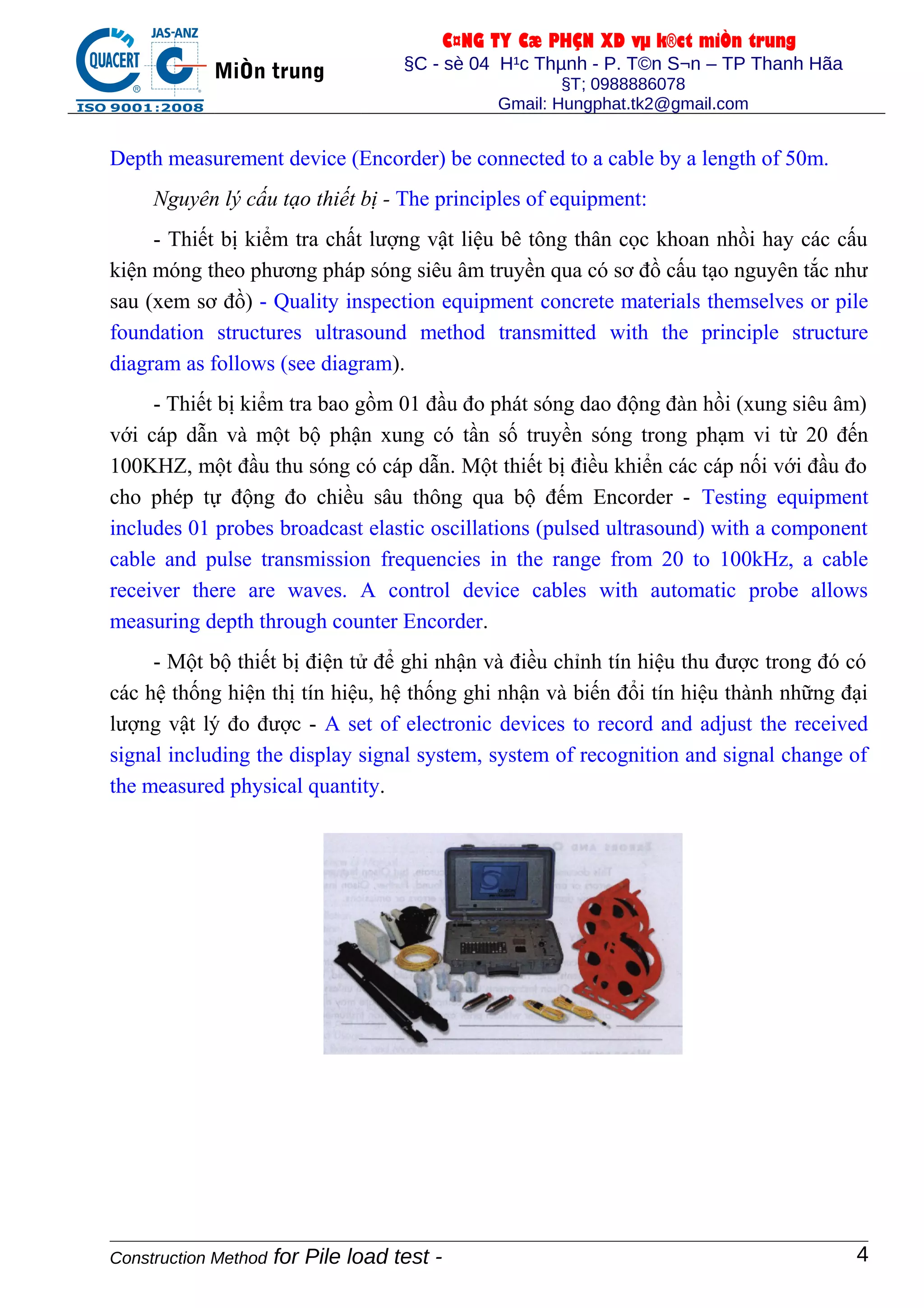 De cuong thi nghiem coc khoan nhoi | DOC