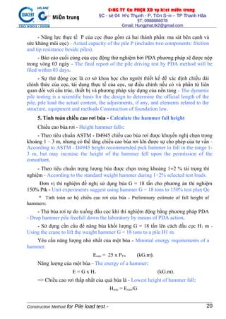 De cuong thi nghiem coc khoan nhoi | DOC