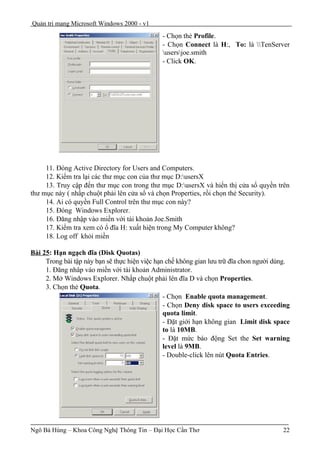 De Cuong Thuc Hanh Mang May Tinh | PDF