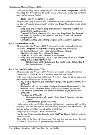 De Cuong Thuc Hanh Mang May Tinh | PDF