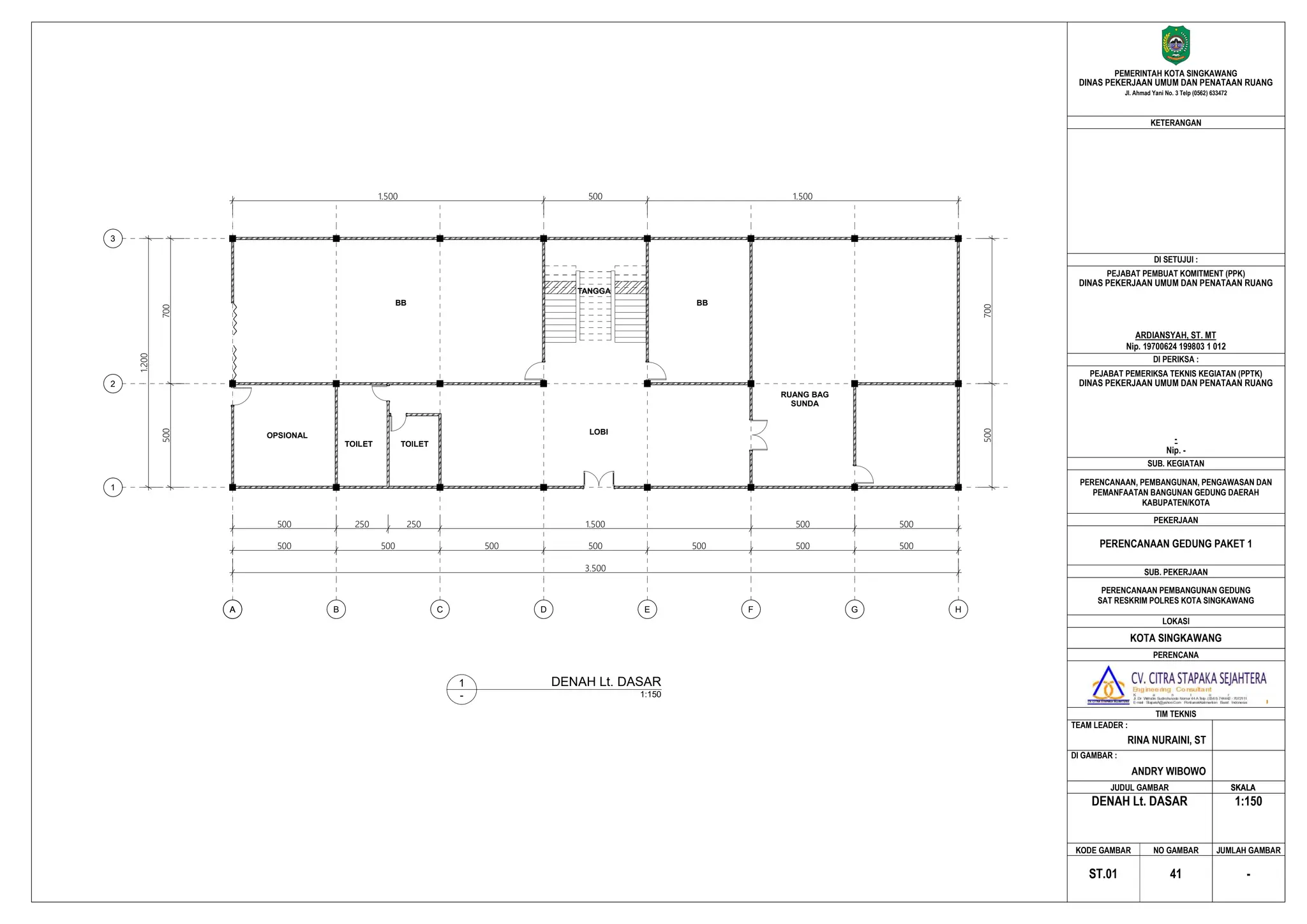 detail engineering project pembangunan sekolah | PDF