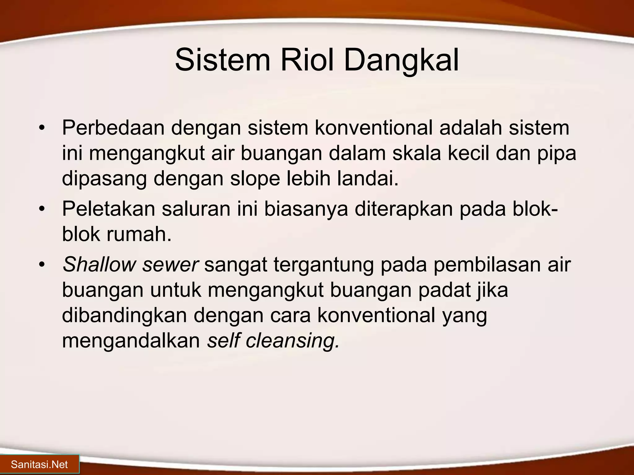 Teknologi dan Sistem Pengelolaan Air Limbah Terpusat (SPAL-T) | PDF