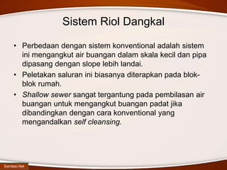 Teknologi dan Sistem Pengelolaan Air Limbah Terpusat (SPAL-T) | PDF