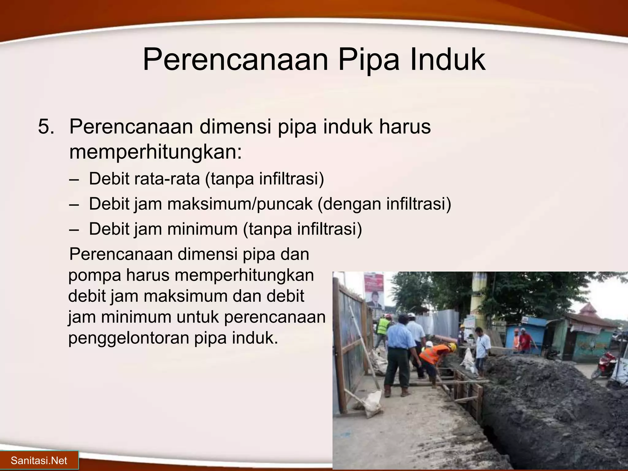 Perencanaan Teknis Jaringan Perpipaan Air Limbah Sistem Terpusat (SPAL ...