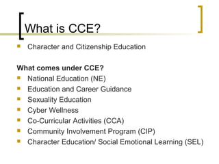 Ded 230 cce keynotes | PPT
