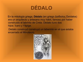 Dedalo e icaro | PPT