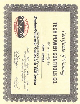 SCR certificate | PDF