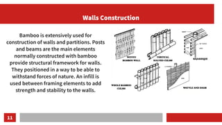 Bamboo as a building material. | PPT