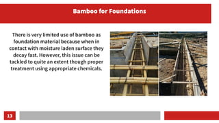 Bamboo as a building material. | PPT