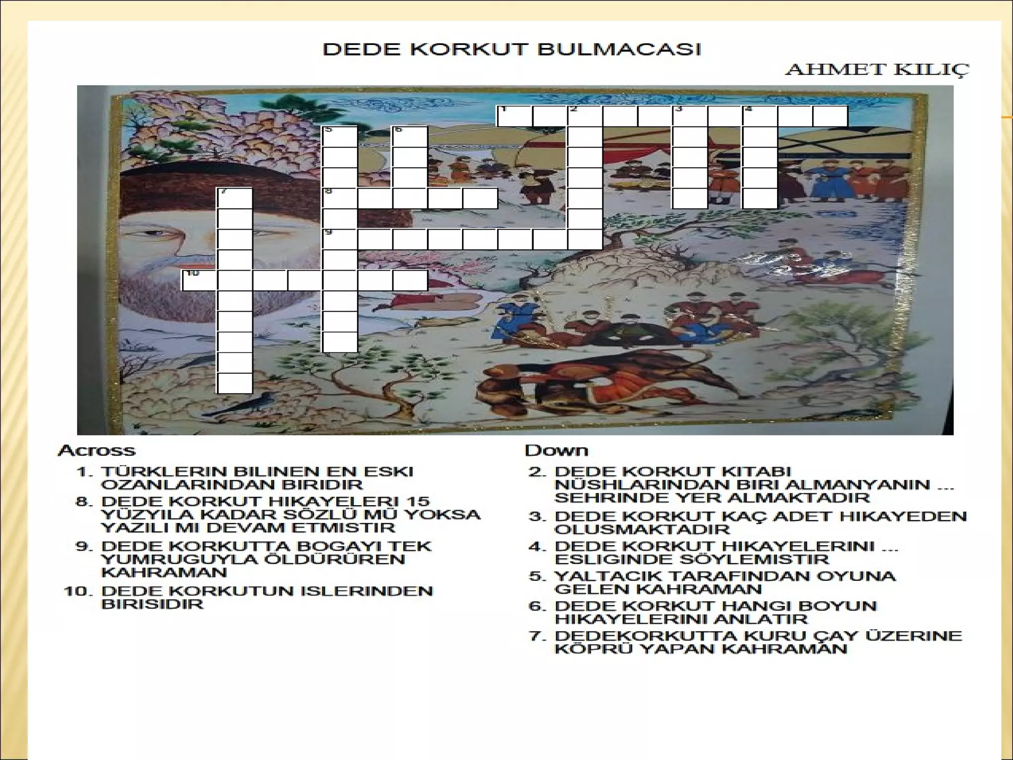 Dede korkut sunumu | PPT