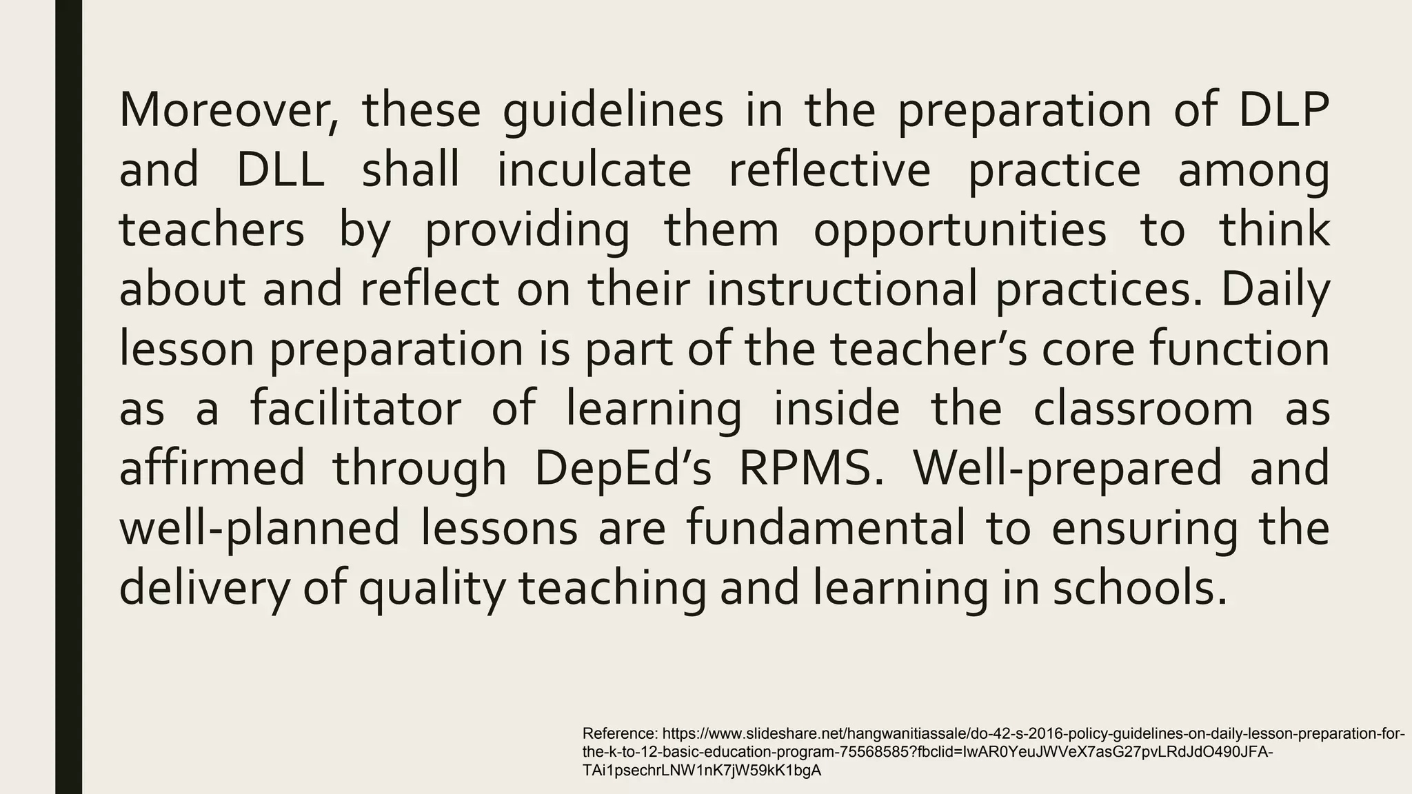 DepEd Order no. 42 s. 2016 | PPTX